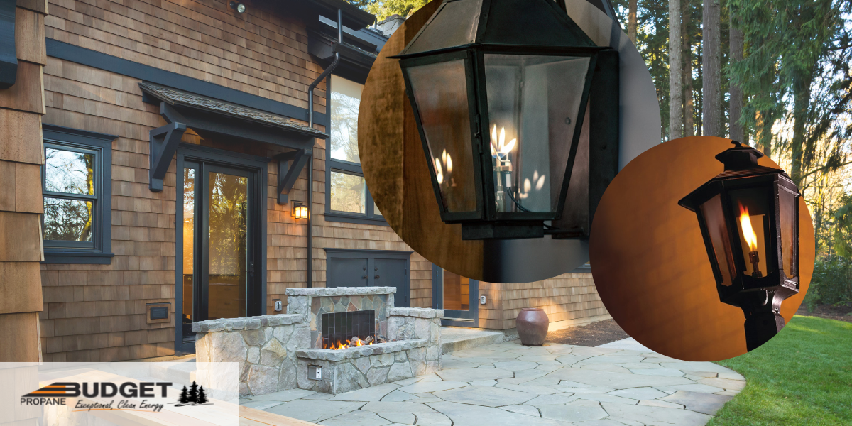 Light Up Your Home With Propane Real Flame Lighting!